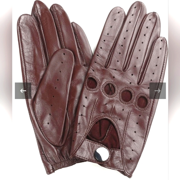 Ambesi | Accessories | New Ambesi Leather Driving Gloves | Poshmark